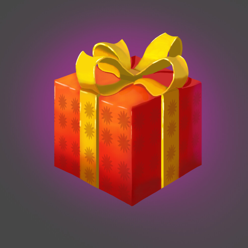 ArtStation - gift box