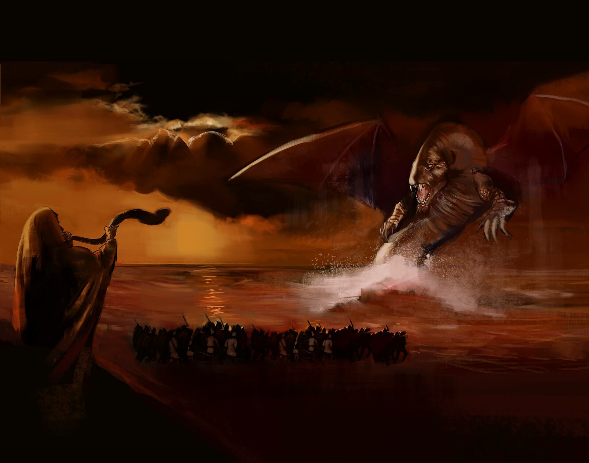 ArtStation - Tiamat Scene