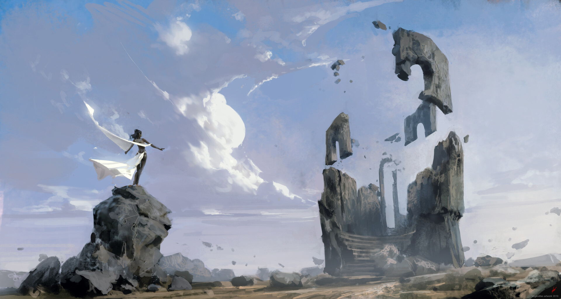 ArtStation - Broken Tower