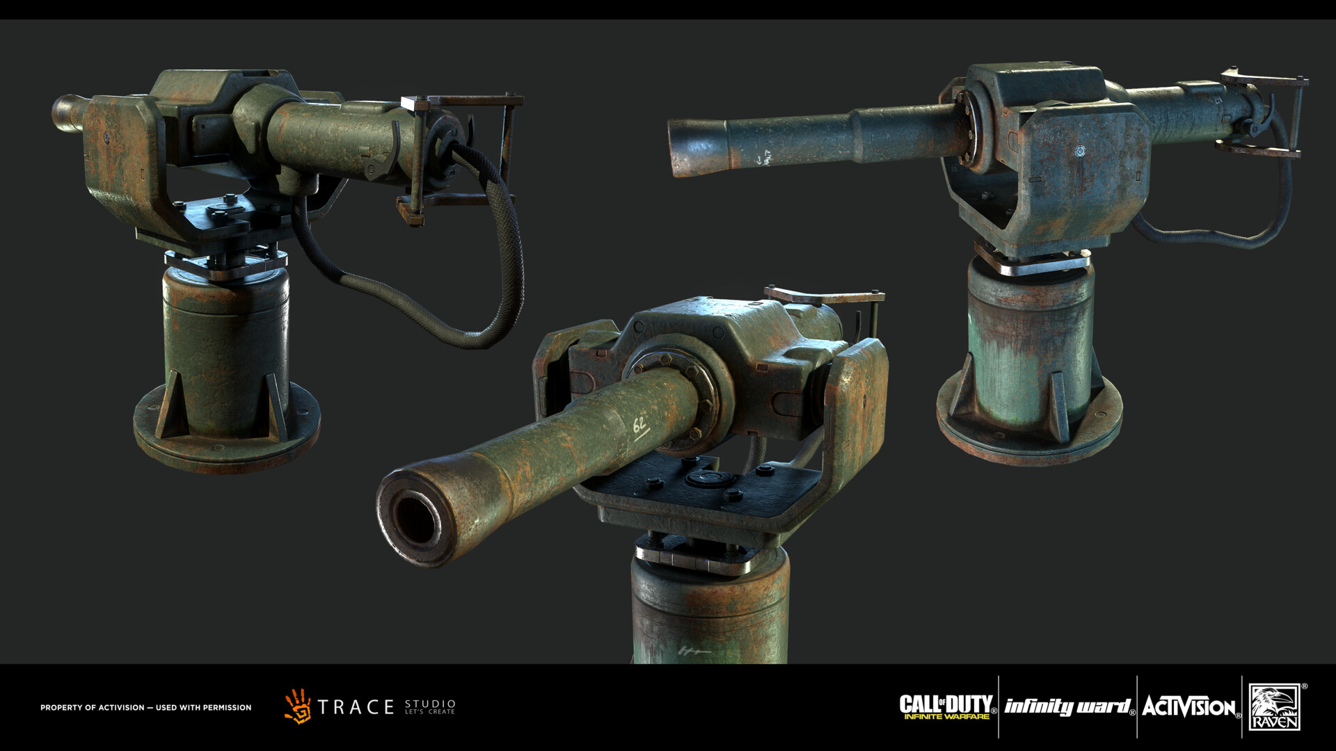 TRACE studio - In-game assets for Call of Duty: Infinite Warfare