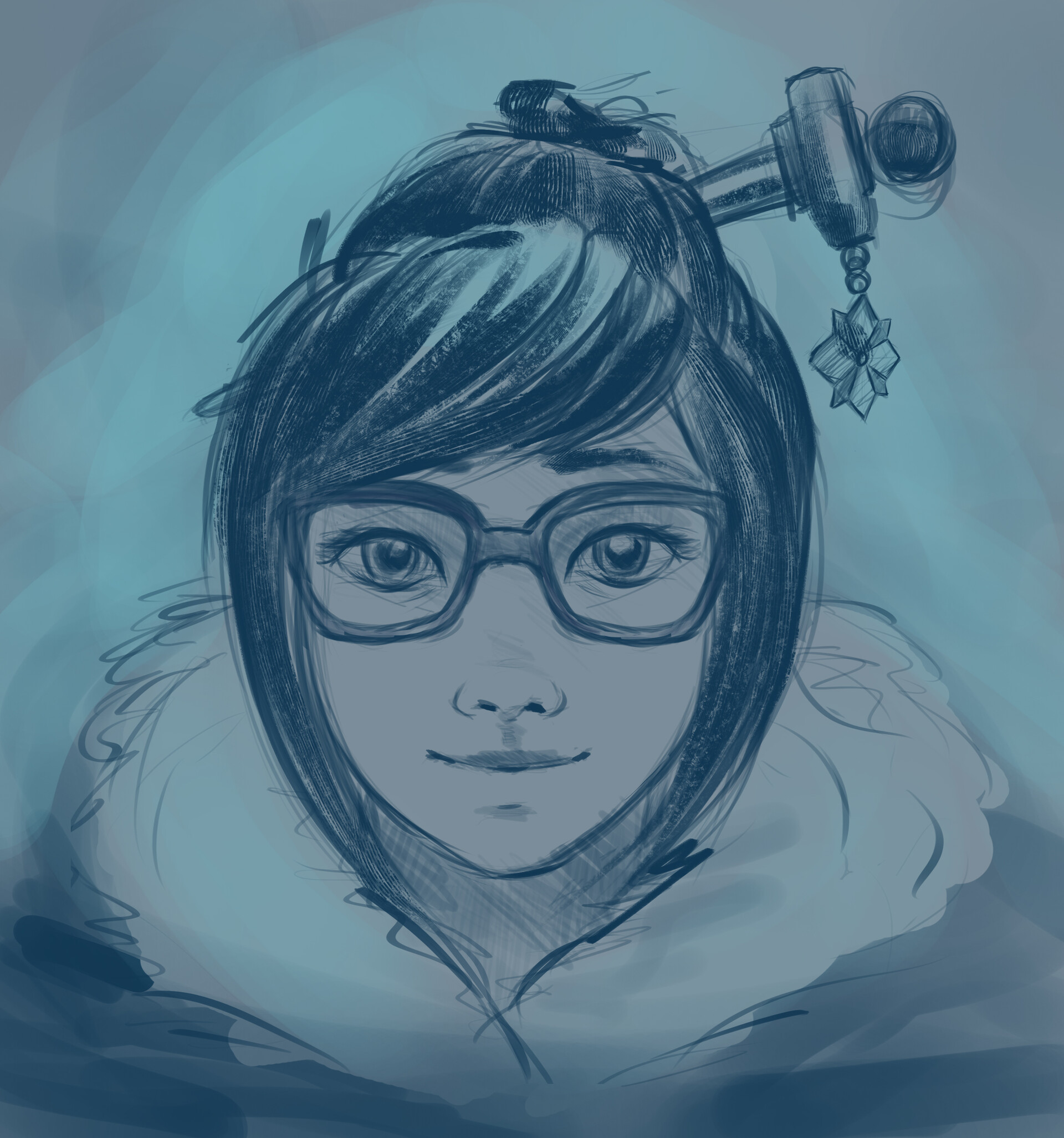 ArtStation - Mei sketch