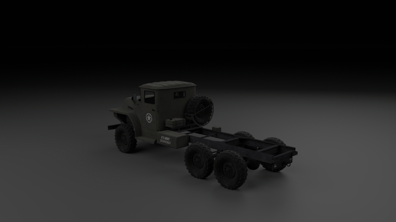 Sanjay Prabhu - Russian flatbed truck Ural-375