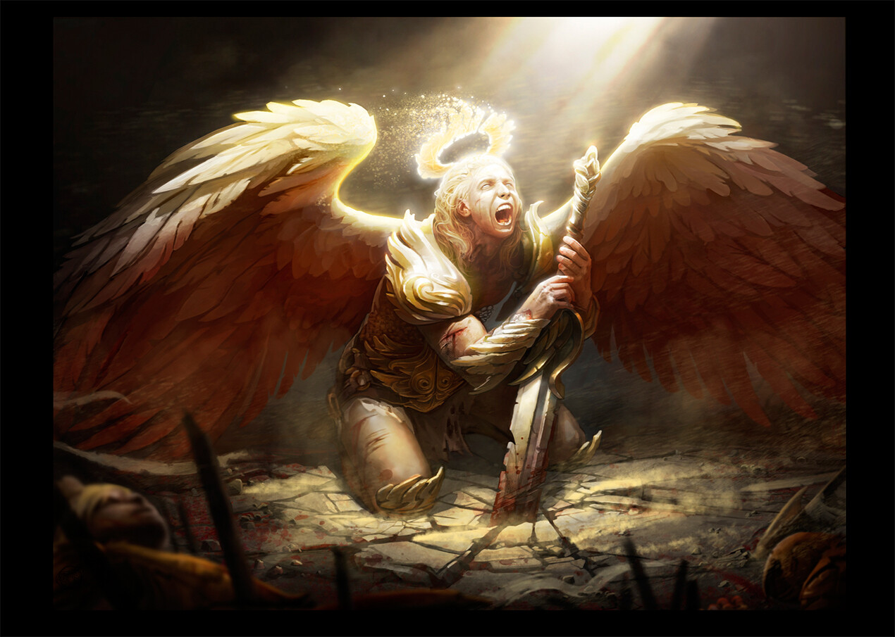 ArtStation - fallen Angel