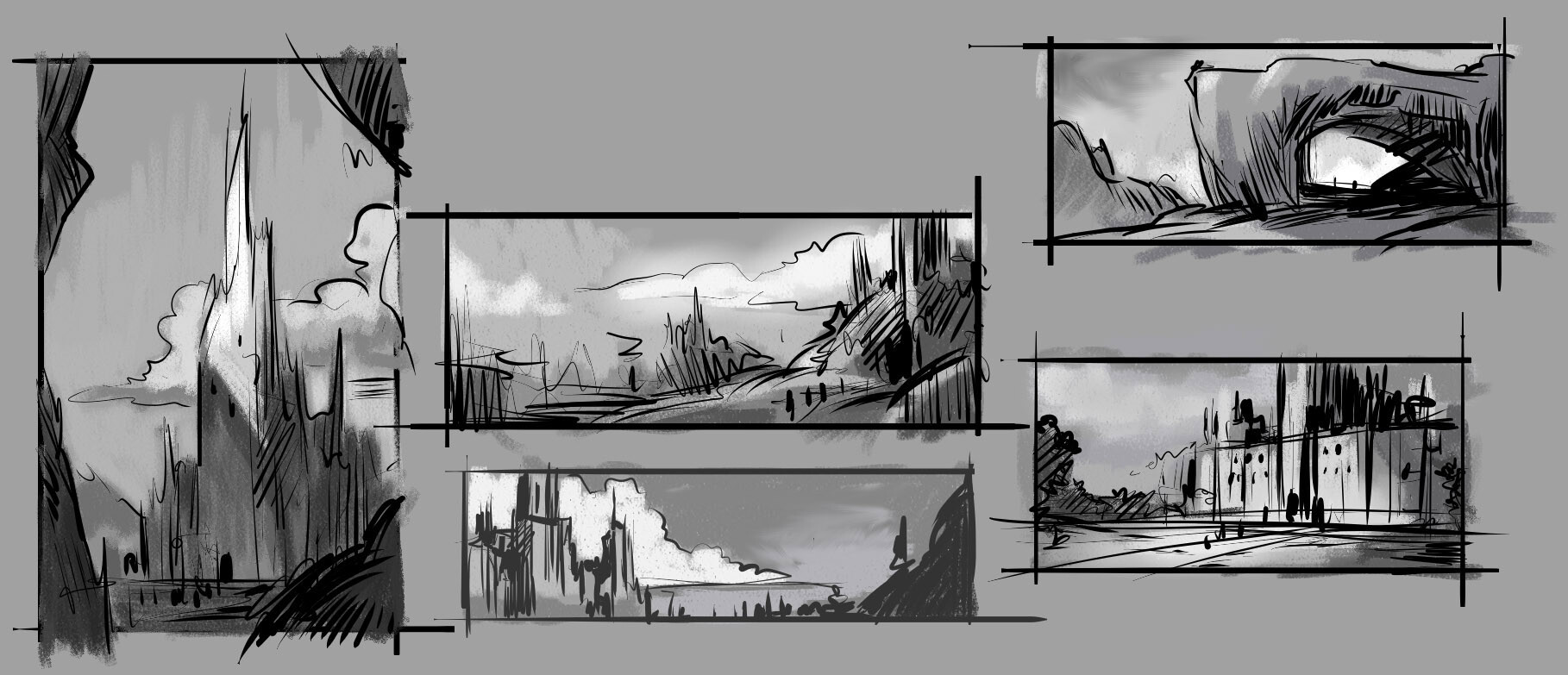 ArtStation - Environment comps