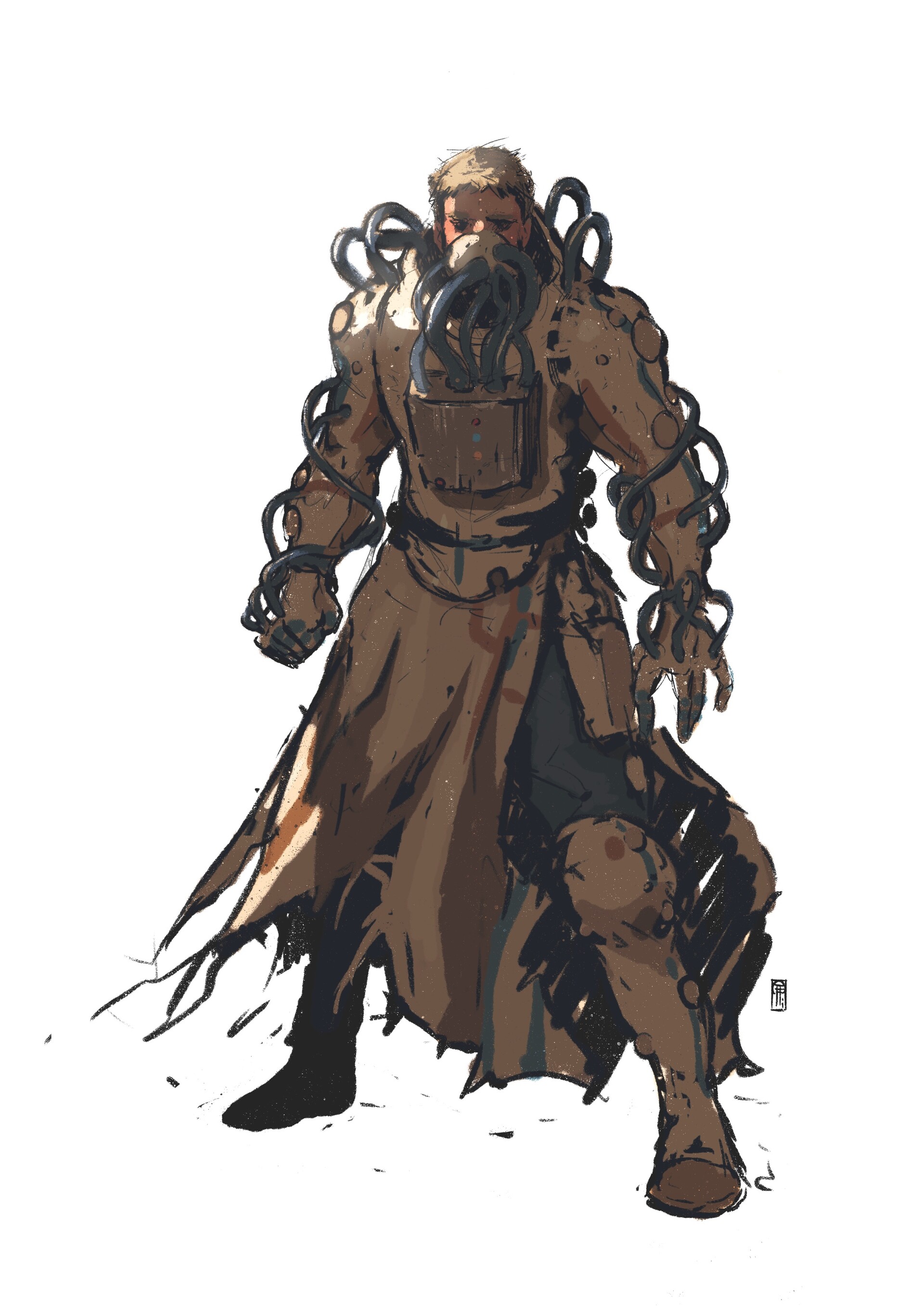 ArtStation - Cyberpunk dude