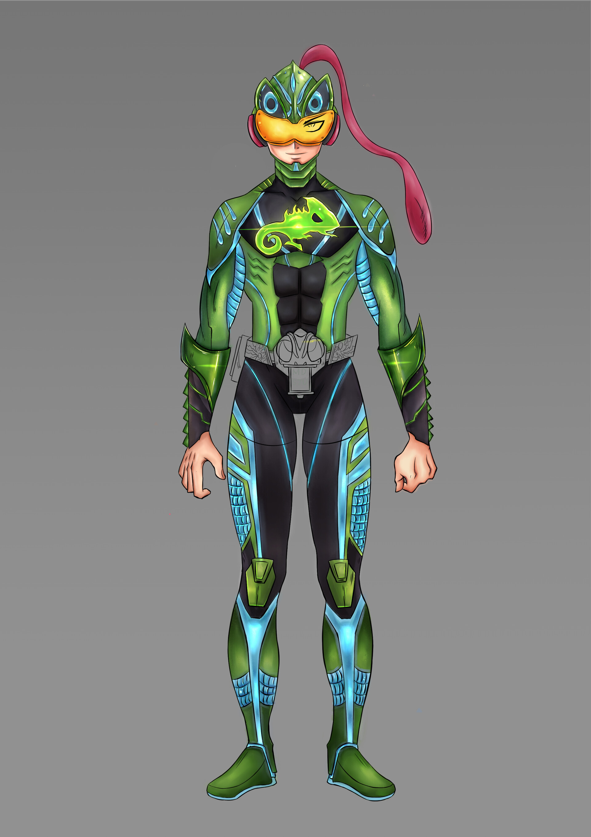 ArtStation - chameleon RIDER 01