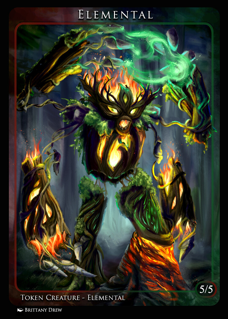 Water Elemental Token Mtg