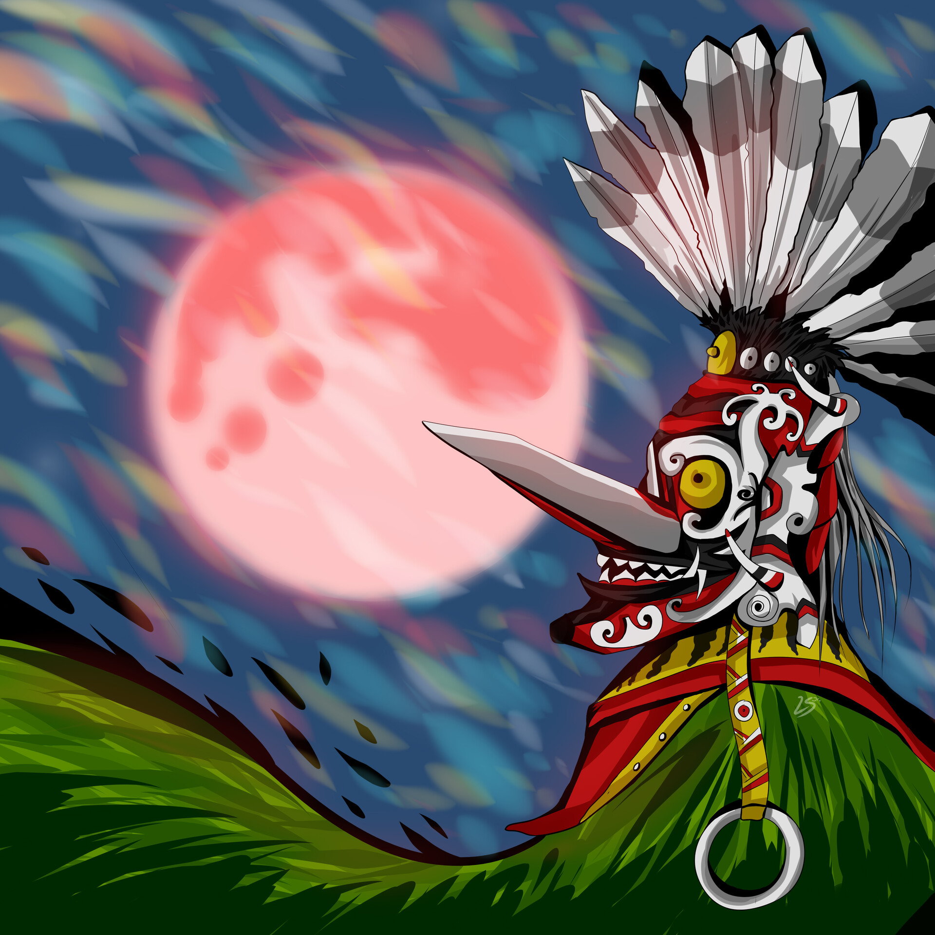 Loganue Saputra Jr - Hudoq