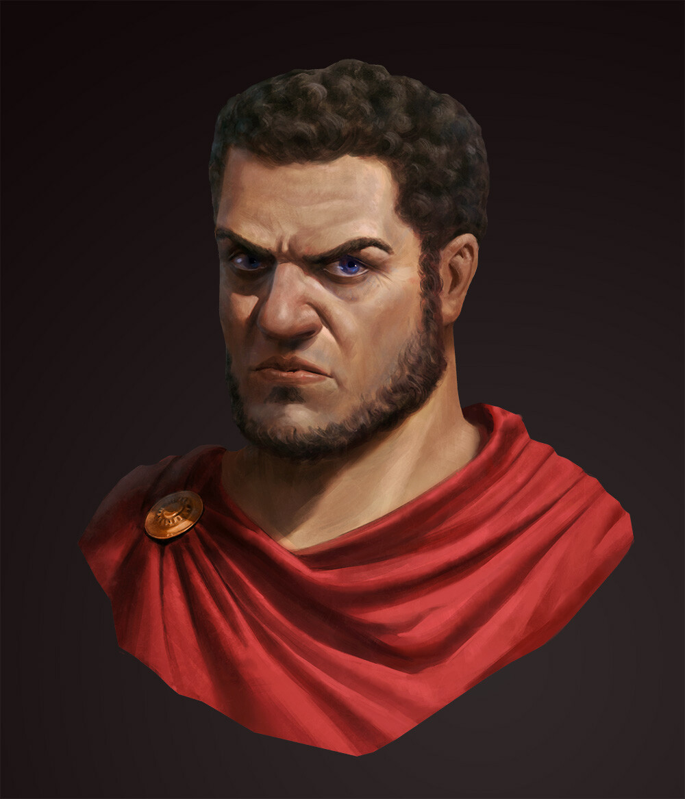 Tadas Sidlauskas - Roman portrait