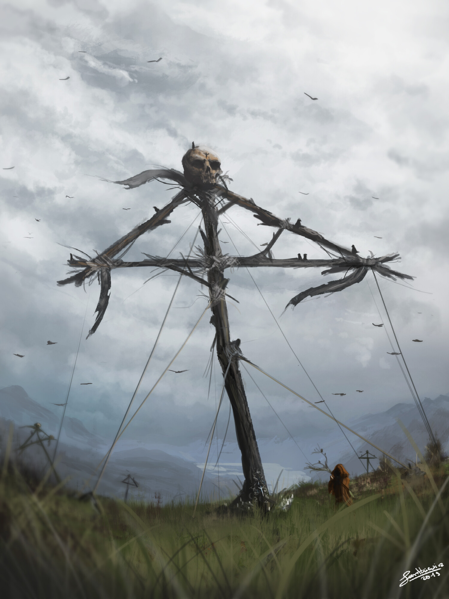 ArtStation - Graves of giants