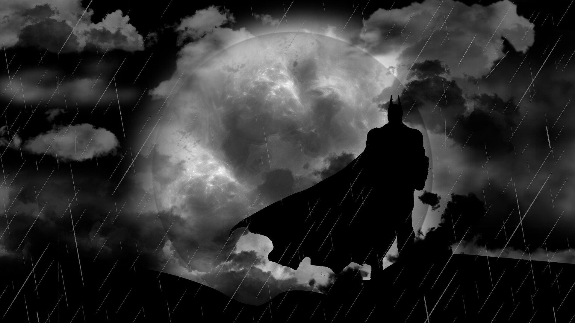 ArtStation - Dark Night digital Art