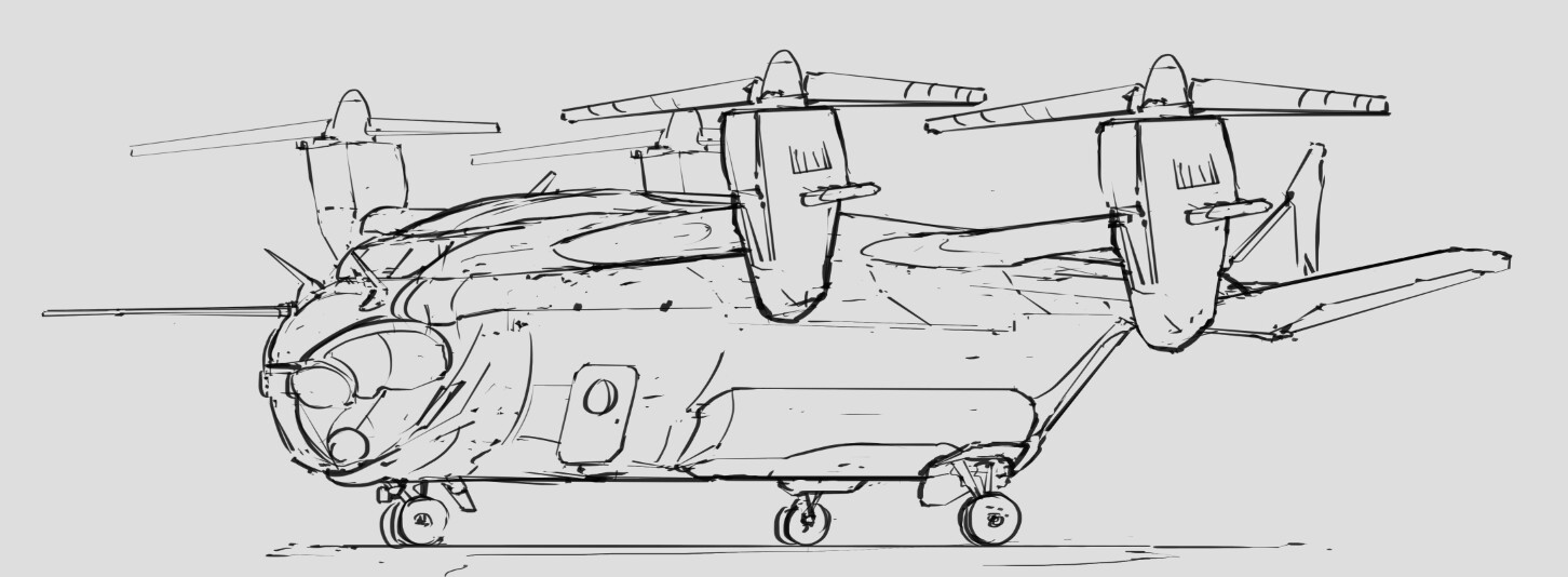 Marko Lipovac - Quad-rotor heavy-lift Vertibird