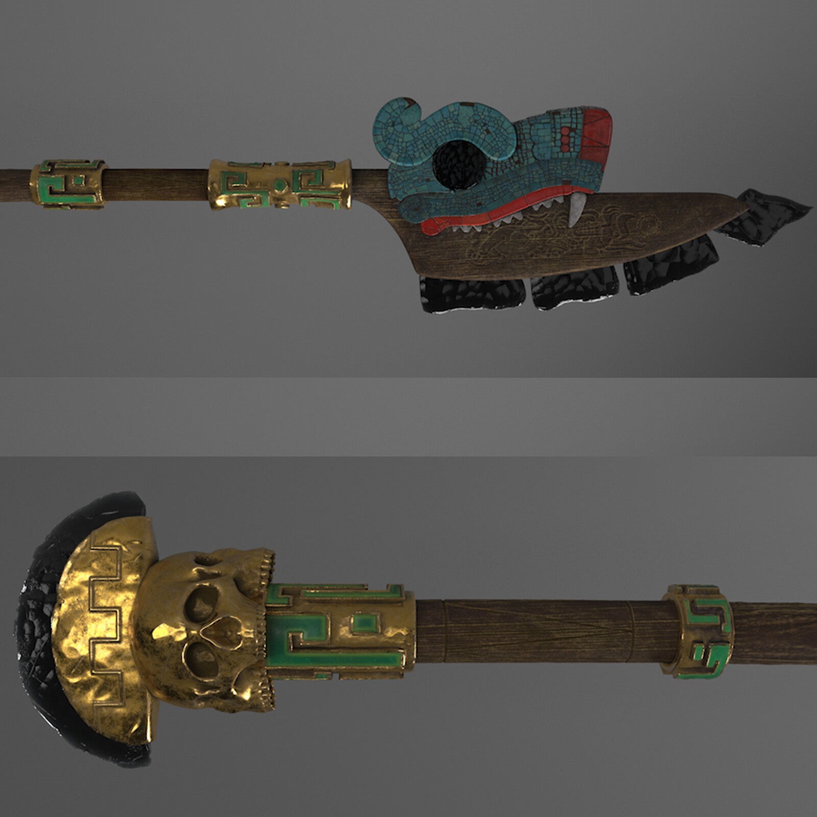 Sergio Leon - The Ancient Huntress-Weapon