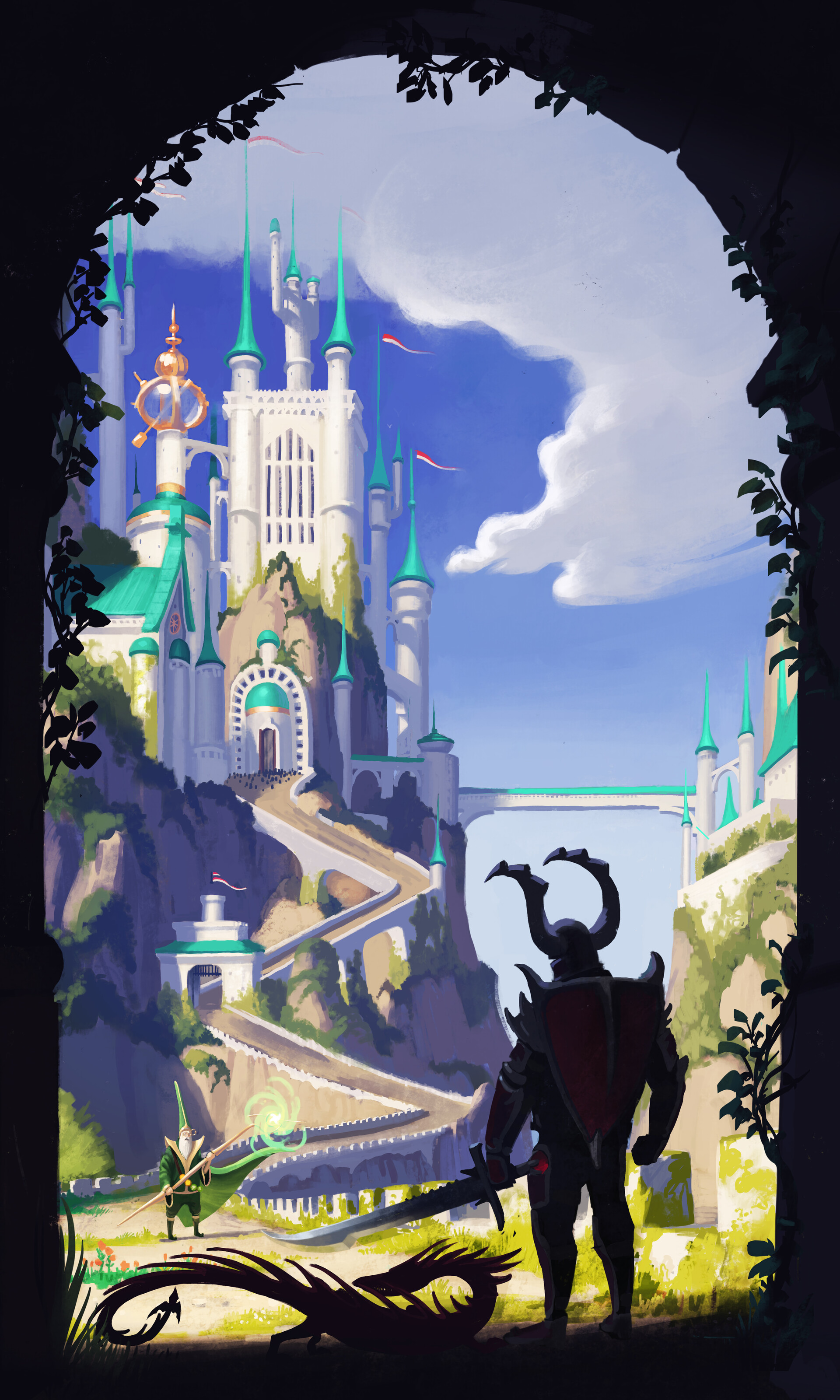 ArtStation - The forgotten castle