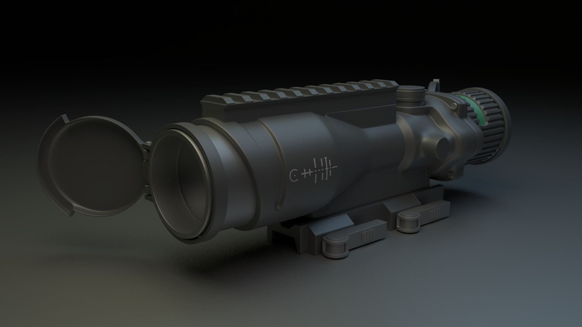 ArtStation - TRIJICON ACOG sight