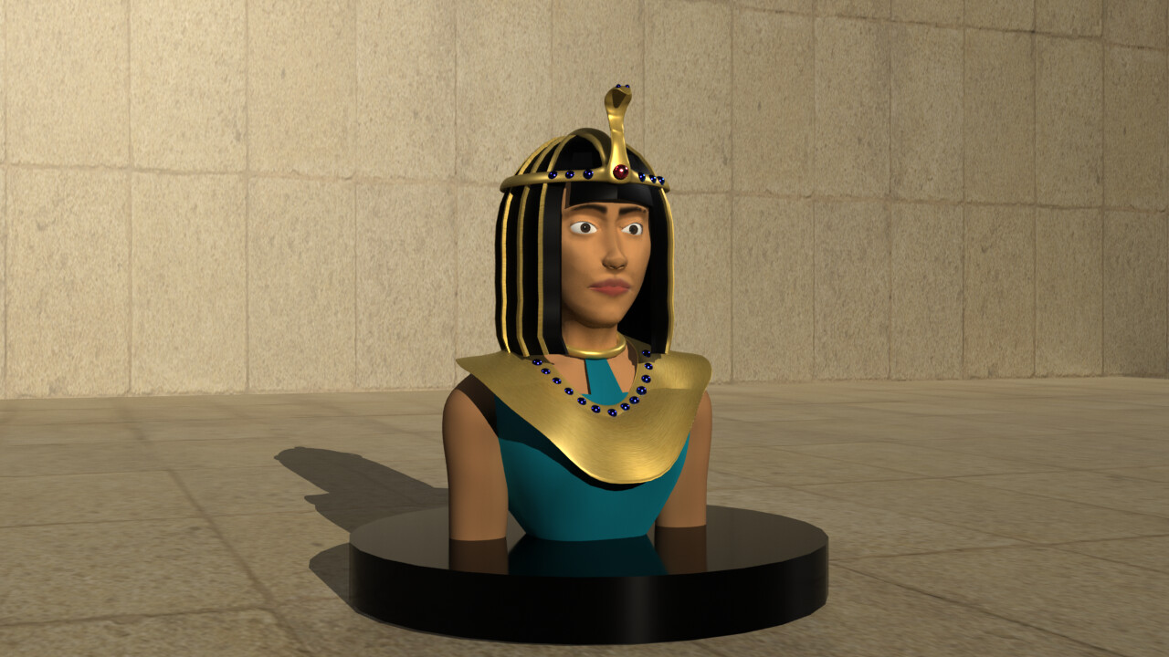 Eda Akyüz - Cleopatra Character Design