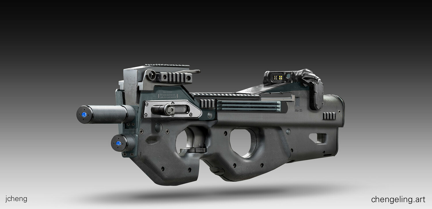 ArtStation - Gun practice