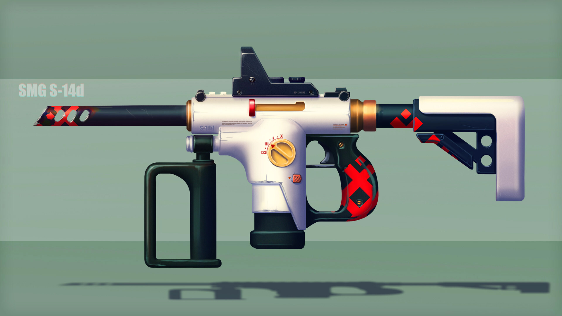 ArtStation - SMG "Rotary hammer" 2018