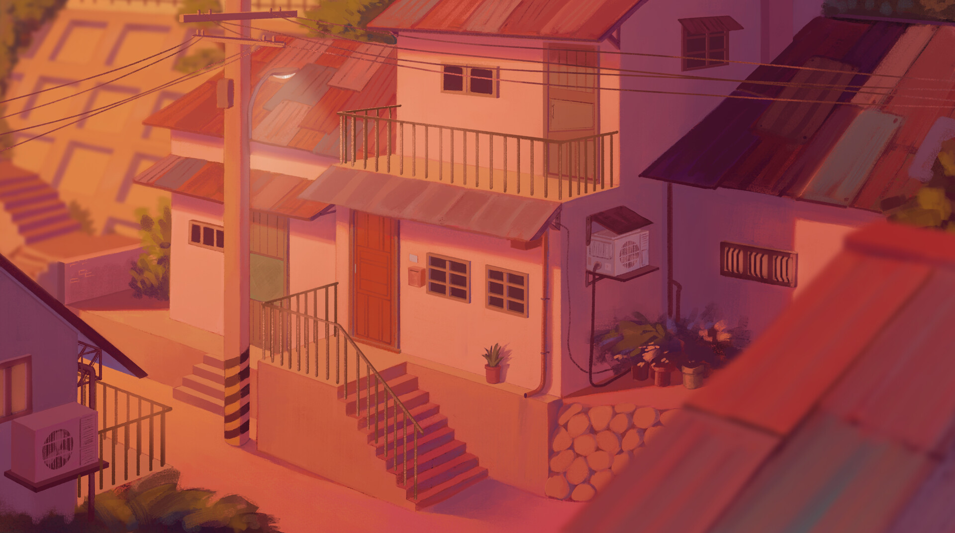 YU-JU CHEN - 禁忌場景設計-雙胞胎家外觀