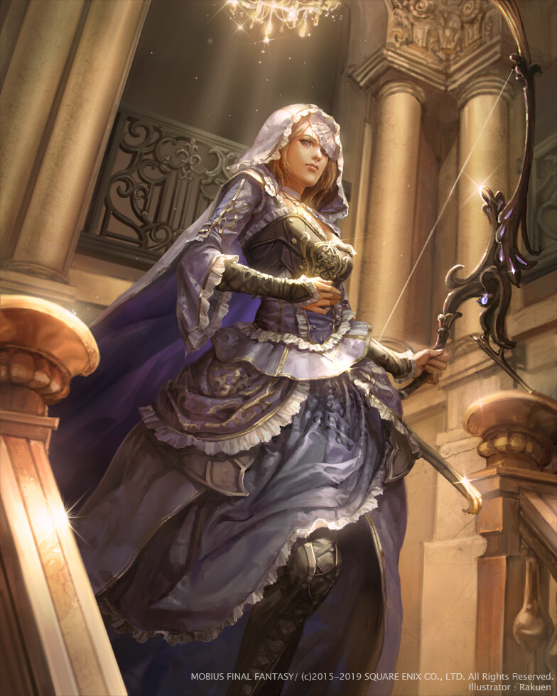 ArtStation - [MOBIUS FINAL FANTASY] Reinheit Frau