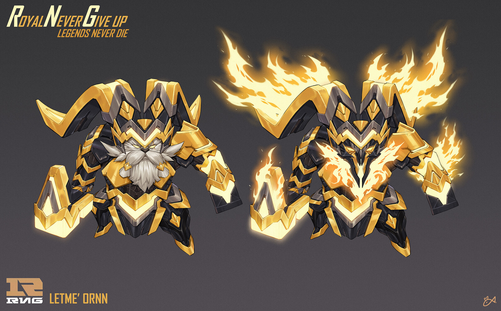 Citemer Liu - RNG champion skins fan art
