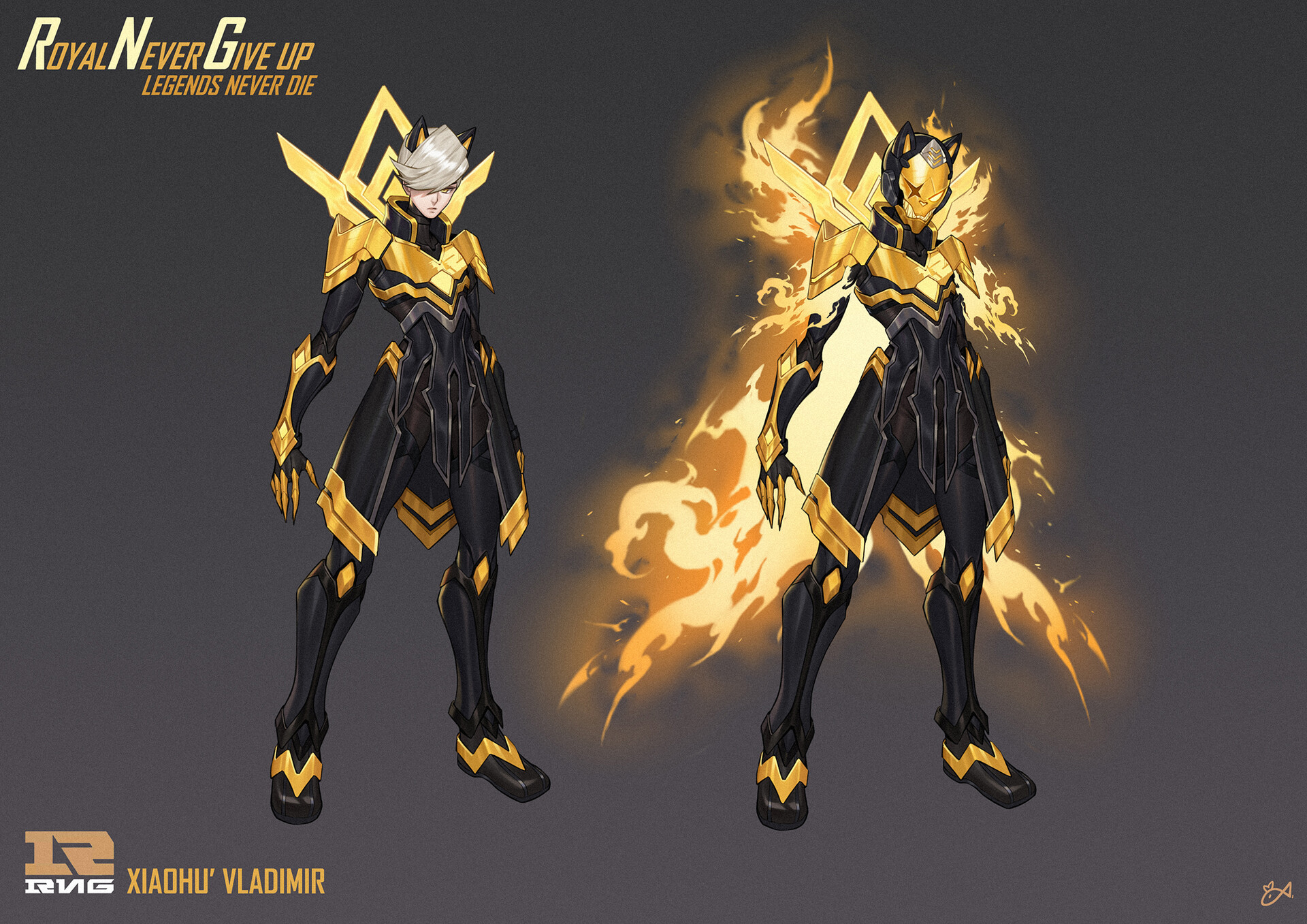 Citemer Liu - RNG champion skins fan art