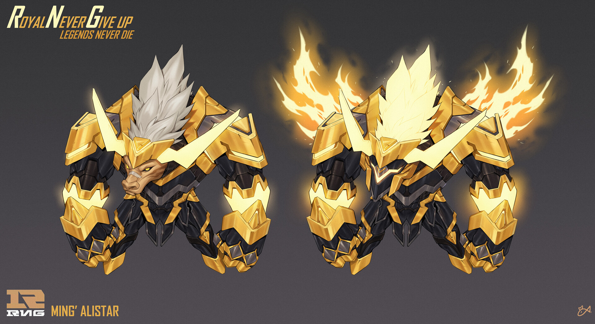 Citemer Liu - RNG champion skins fan art