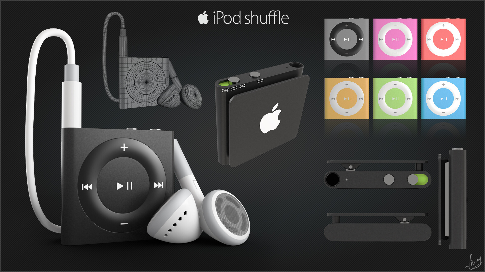 ArtStation - Ipod Shuffle 2