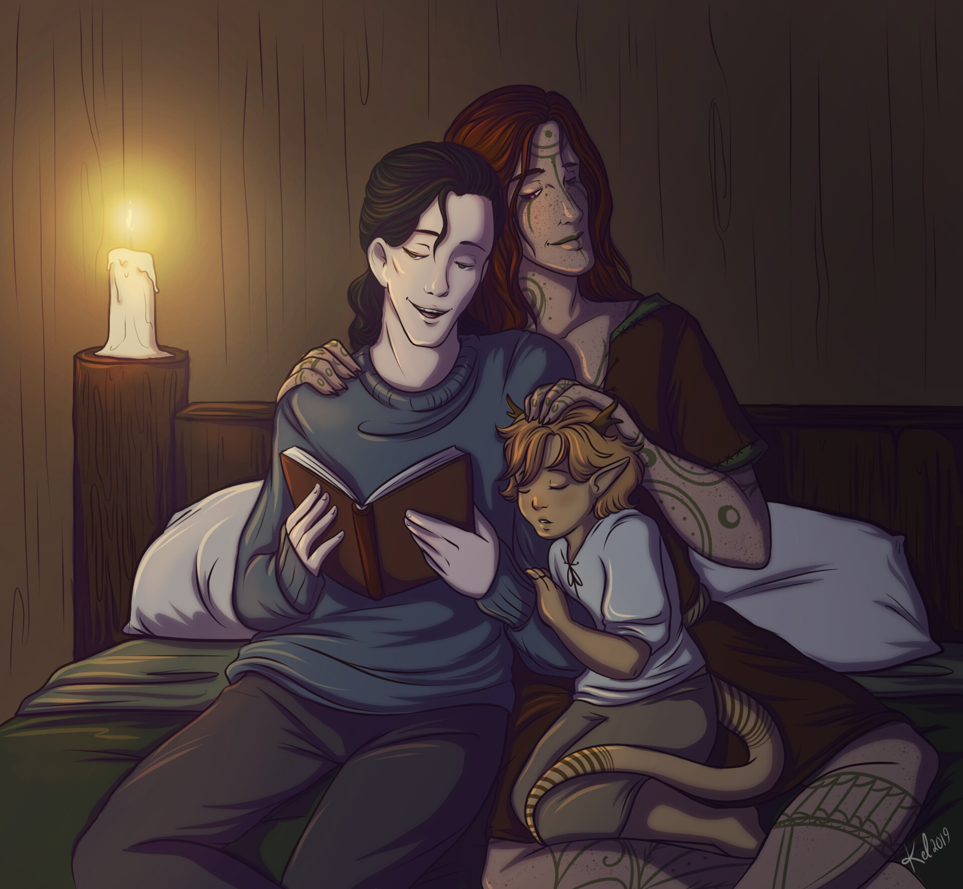 ArtStation - The Sidriel-Bogweed Family