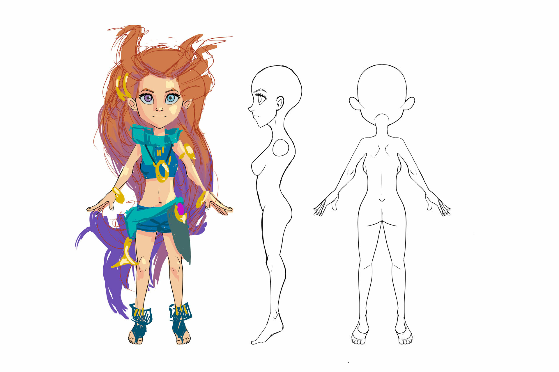 how to draw zoe league of legends
