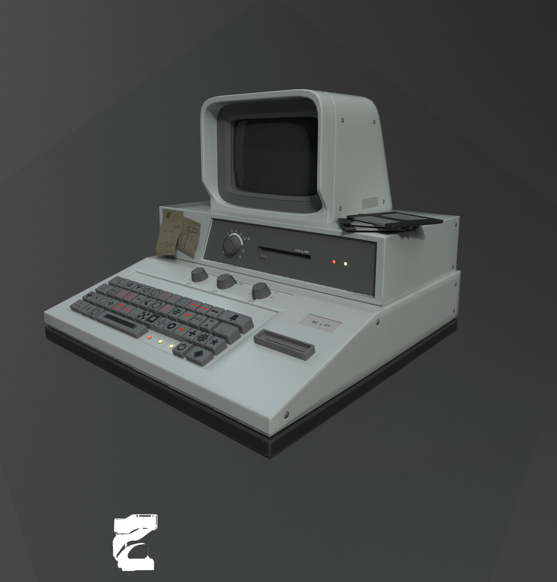 Joe Young - Sci-Fi Retro Computer