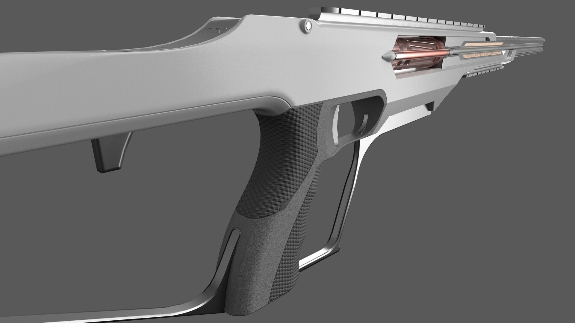 ArtStation - A Pulse Rifle (Polygon)