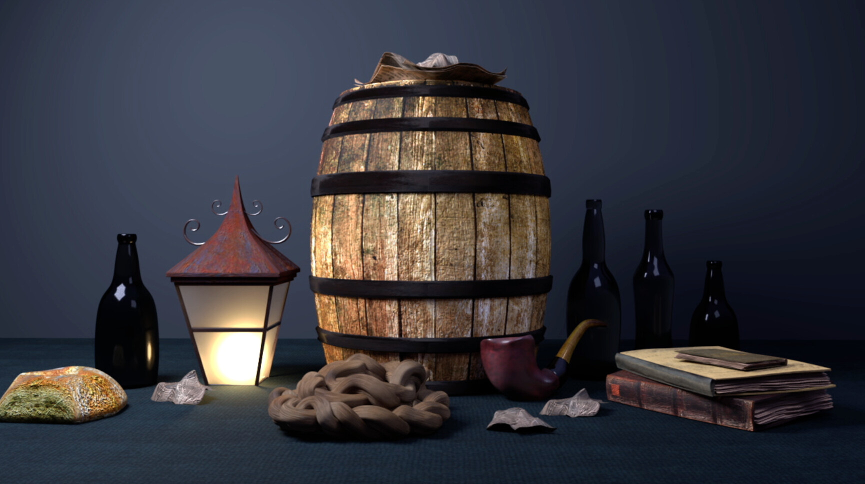 ArtStation - Still Life 3D Model