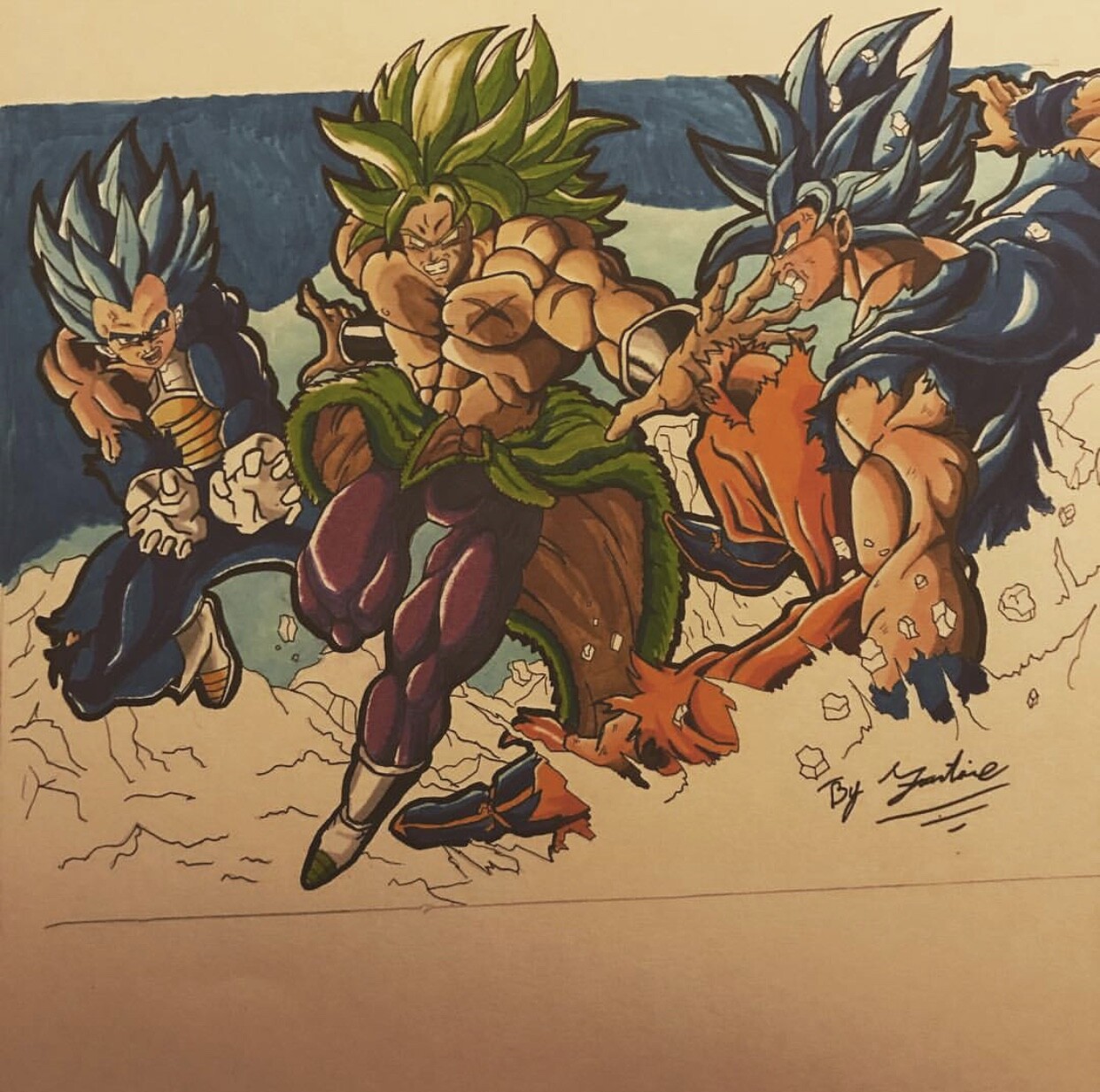ArtStation - Dbz is my favorite