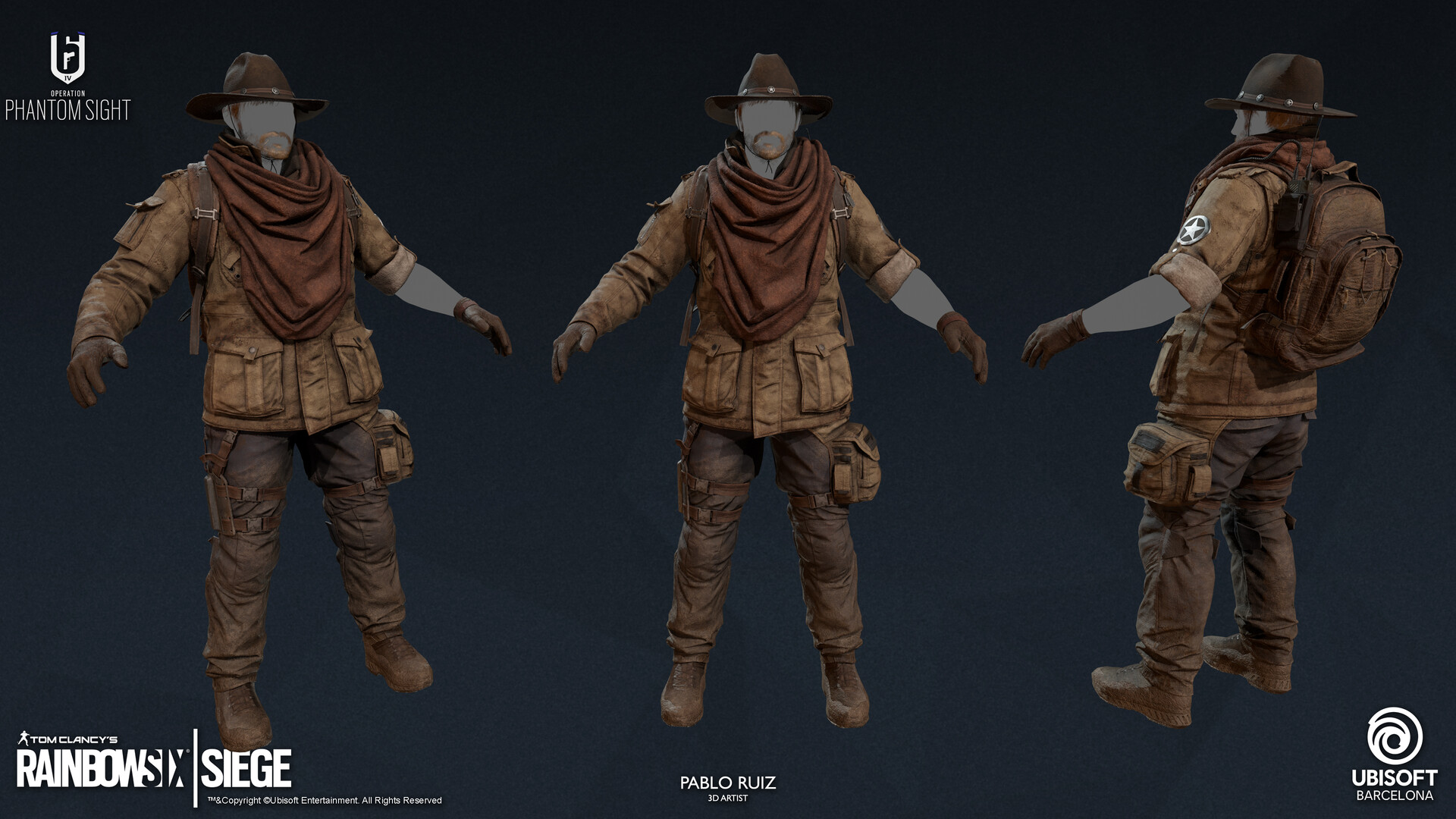 Pablo Ruiz Roldán - Rainbow Six | Siege - Maverick Rawhide Outlaw