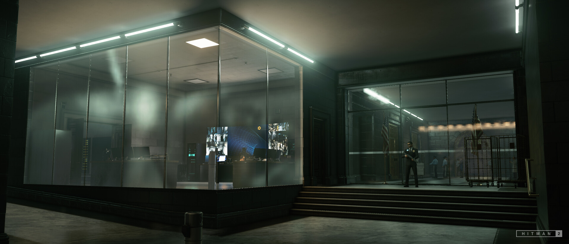 Hilde Hjønnevåg Sunde - Hitman 2 : The Bank - Environment Art