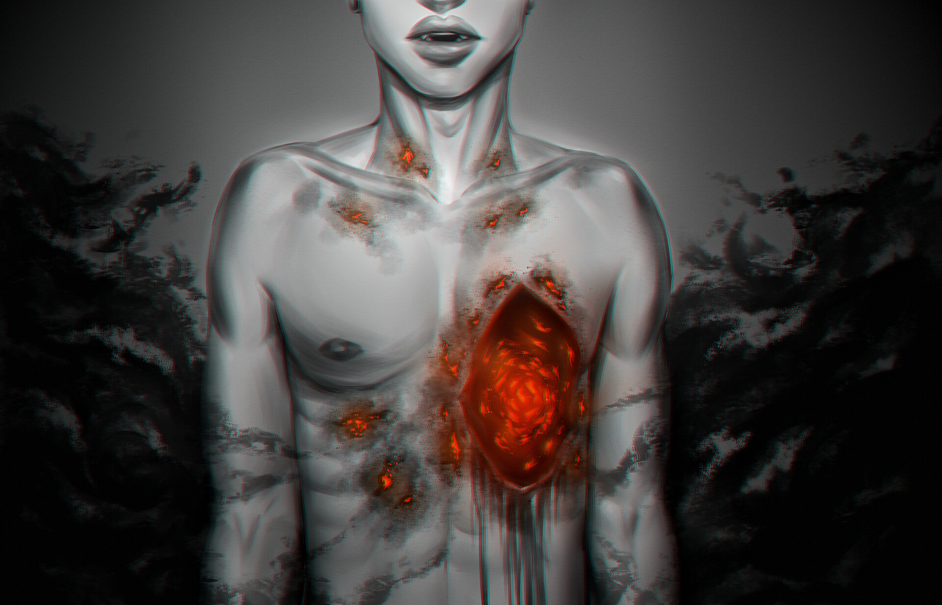 ArtStation - Dark heart