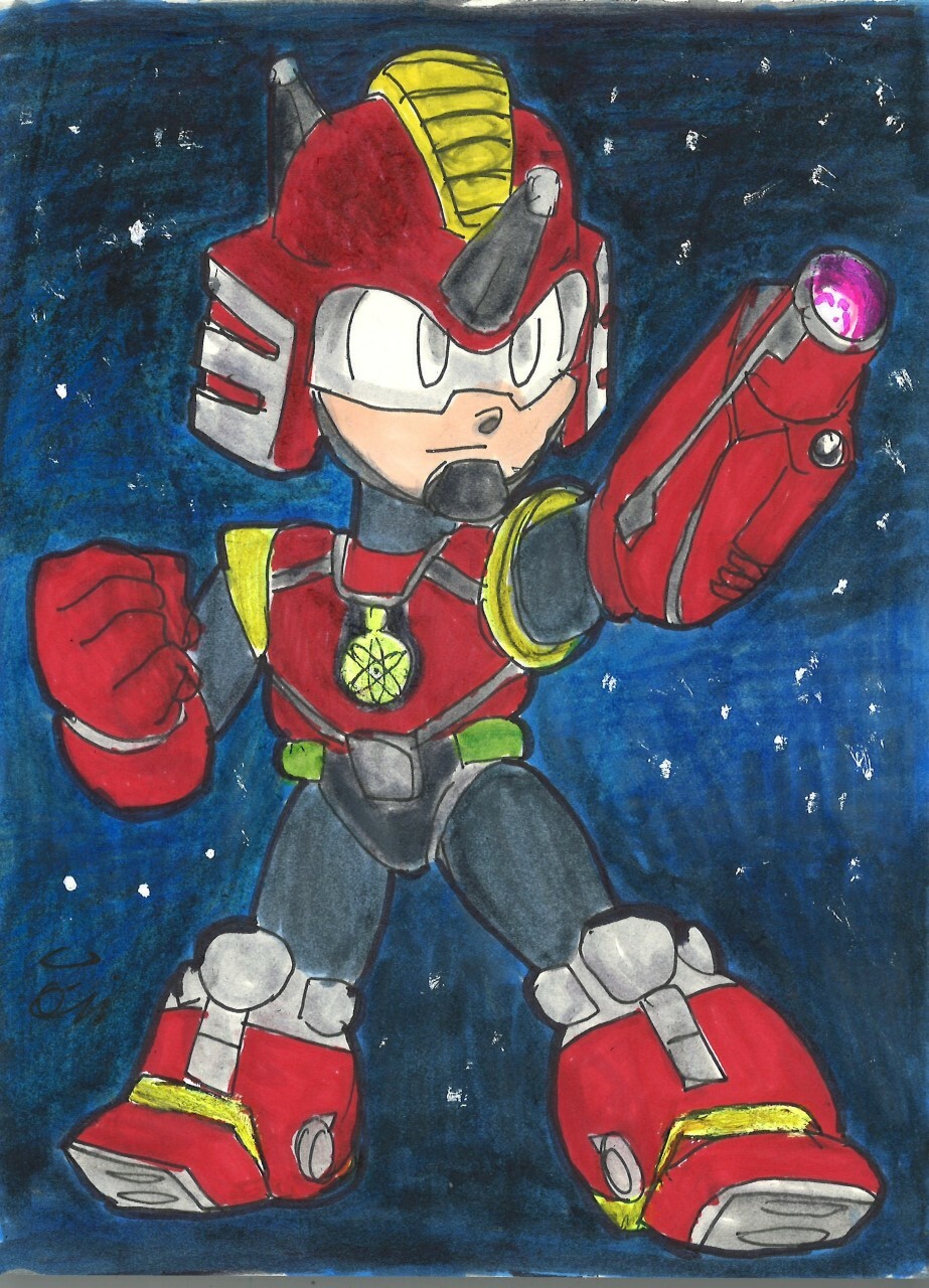 ArtStation - Rusty the Astro-Mega-Laser-Robot