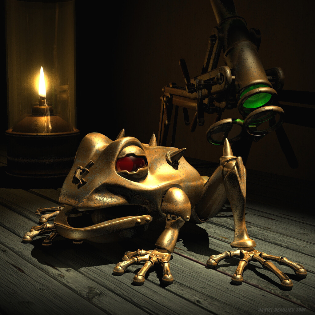 ArtStation - Mecha Frog 2001/Archive