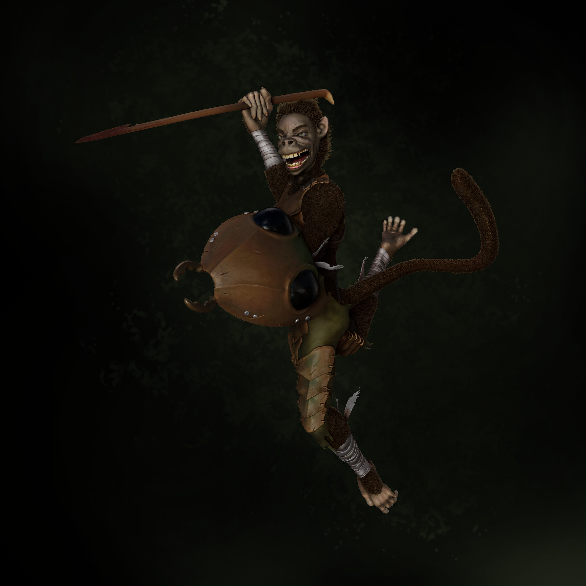 ArtStation - Monkey Man