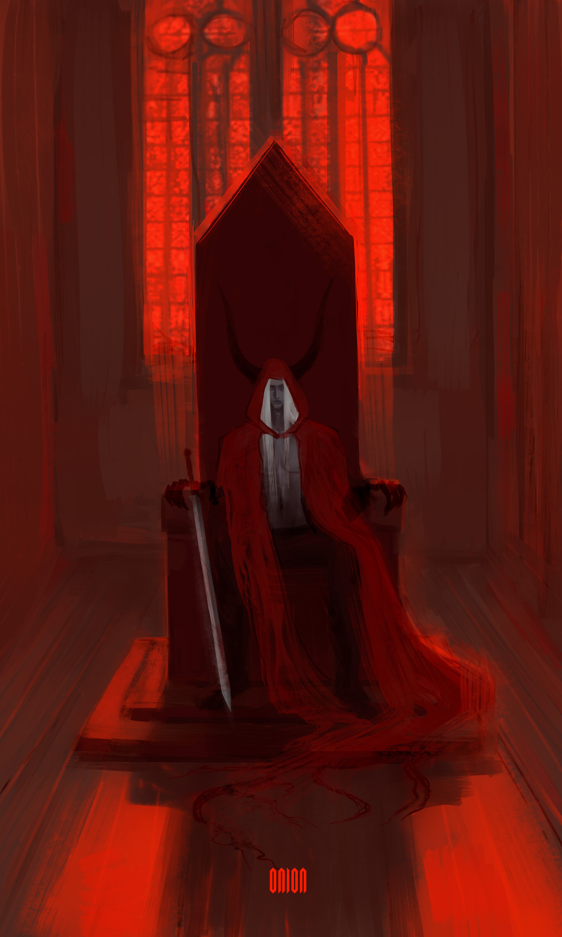 ArtStation - too much red