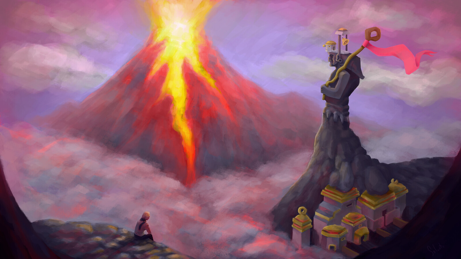 David Solarte caro - volcan