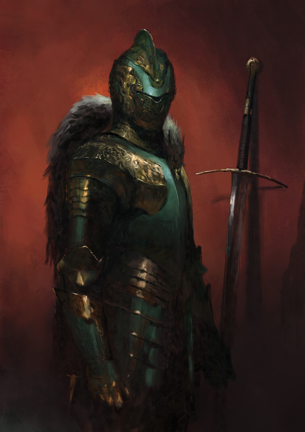ArtStation - Green Knight
