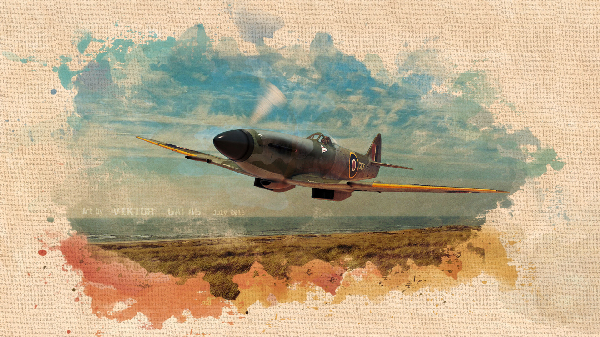 ArtStation - Beutiful Spitfire Griffon