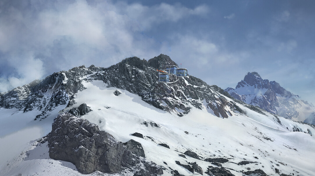 ArtStation - Mountain Base