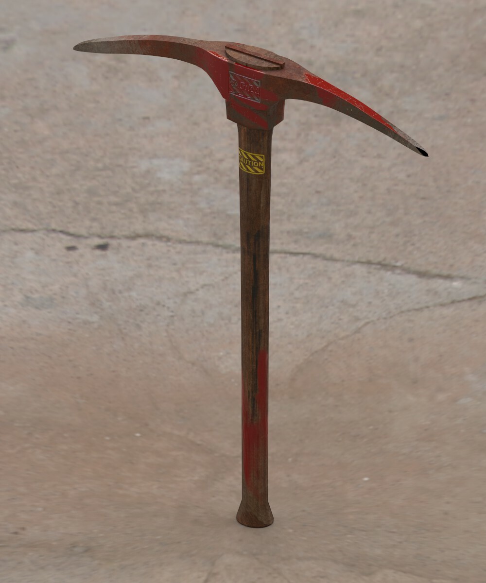 Wooden Pickaxe Real Life
