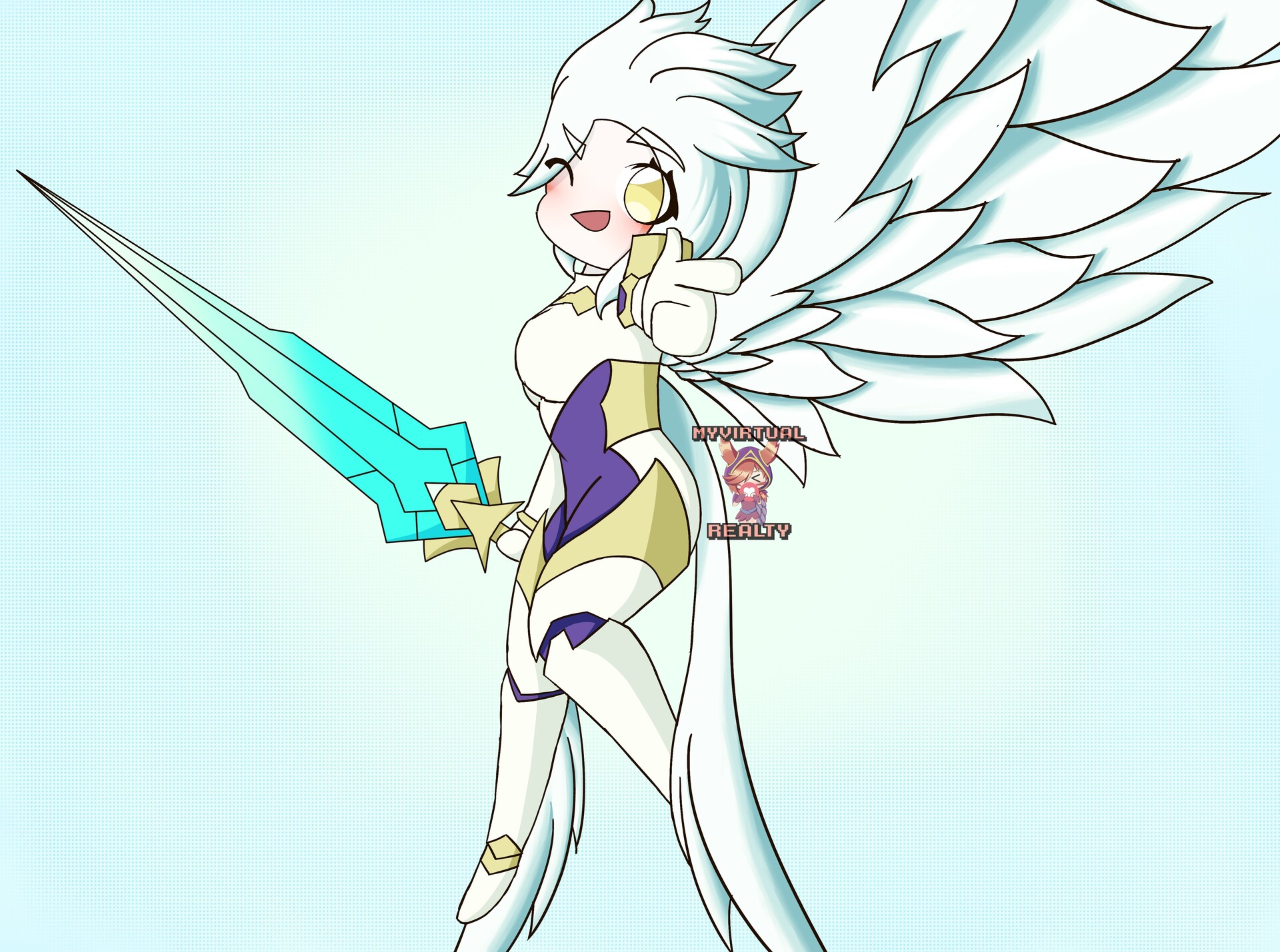 ArtStation - kayle chibi