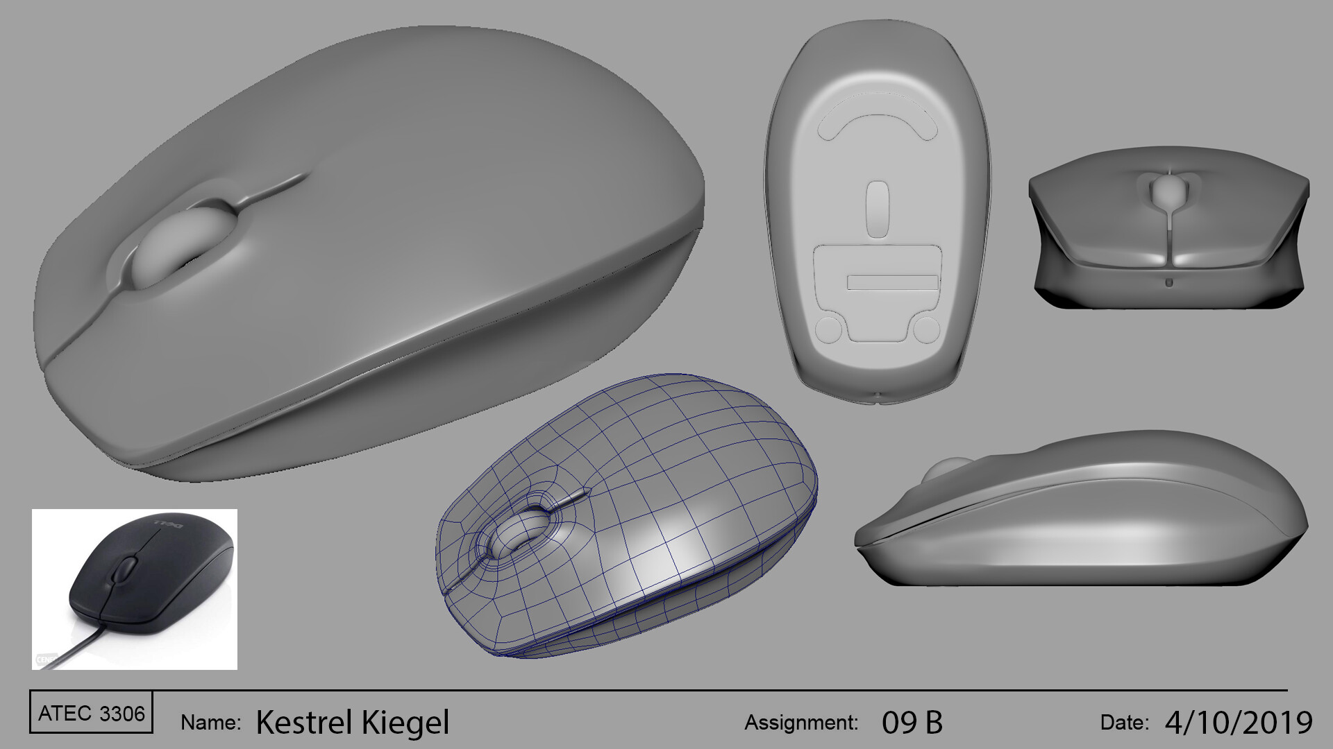 ArtStation - Dell Mouse Model