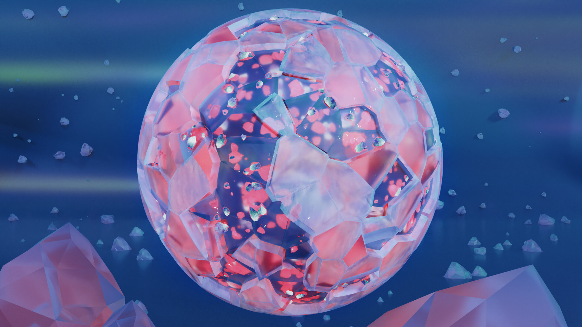 ArtStation - Ice crystal