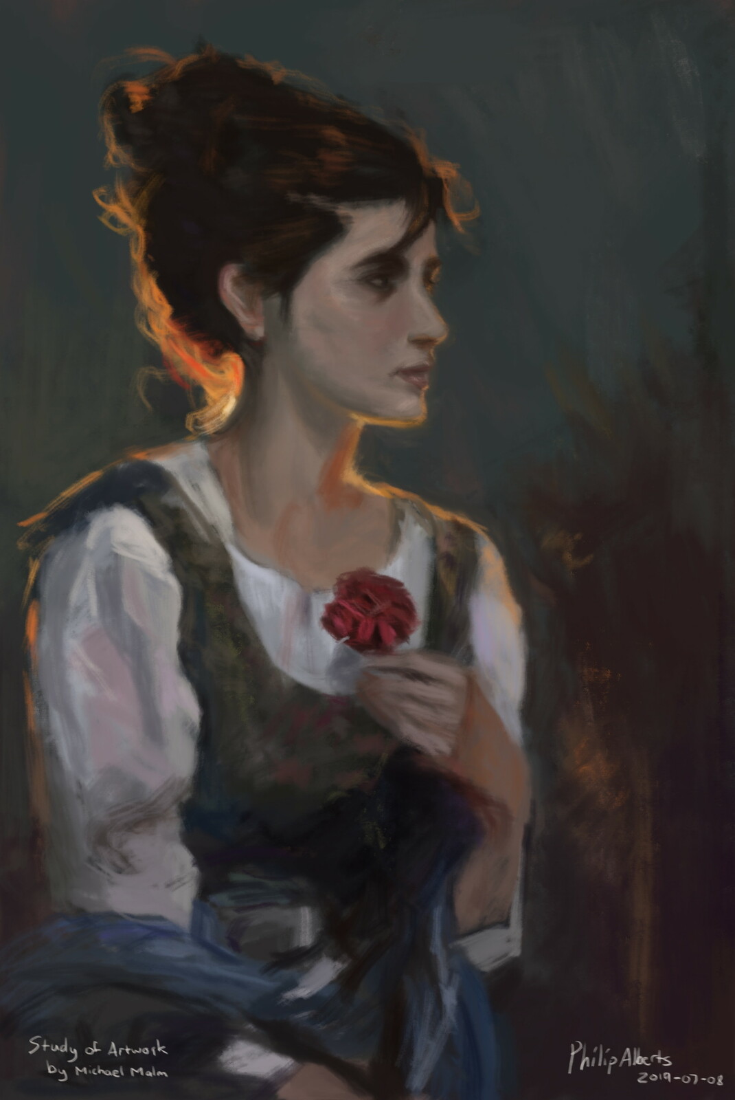 Philip Alberts - Speedpaint Study of artpiece done by Michael Malm